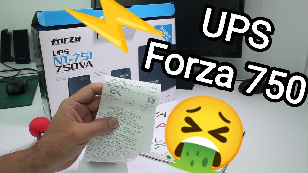 NO COMPRES la Ups Interactiva Forza 750va Nt-751, 750va/375w sin ver ...
