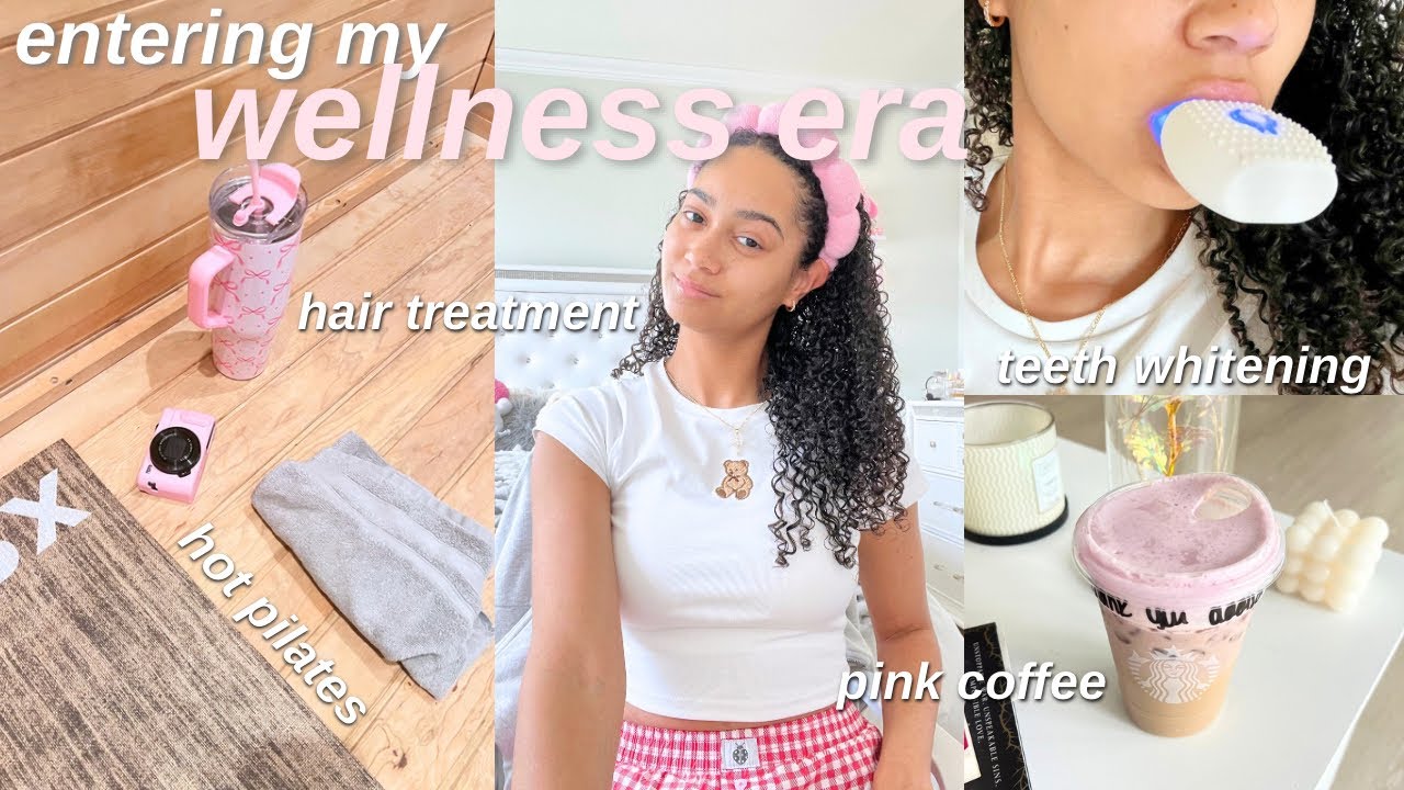 entering my WELLNESS ERA 🌷 hot pilates, TJ Maxx haul, hair treatment ...