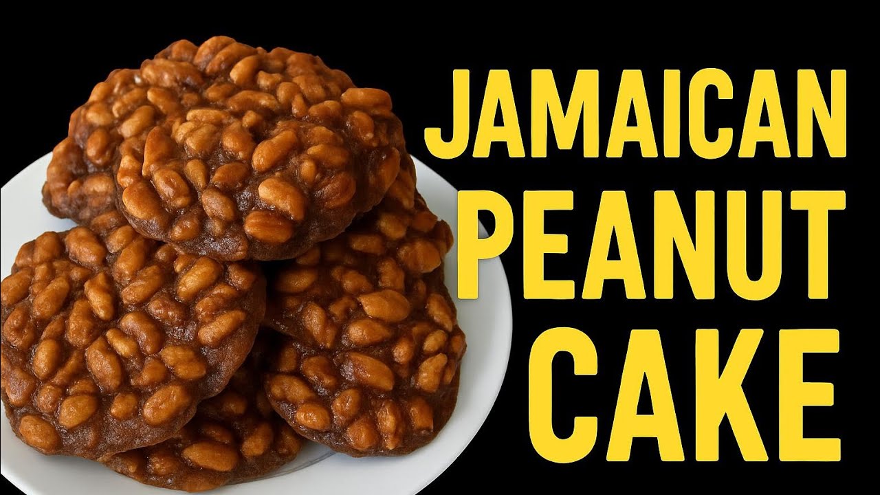 How to Make Jamaican Peanut Cake (Peanut Drops) | Easy Authentic Recipe ...