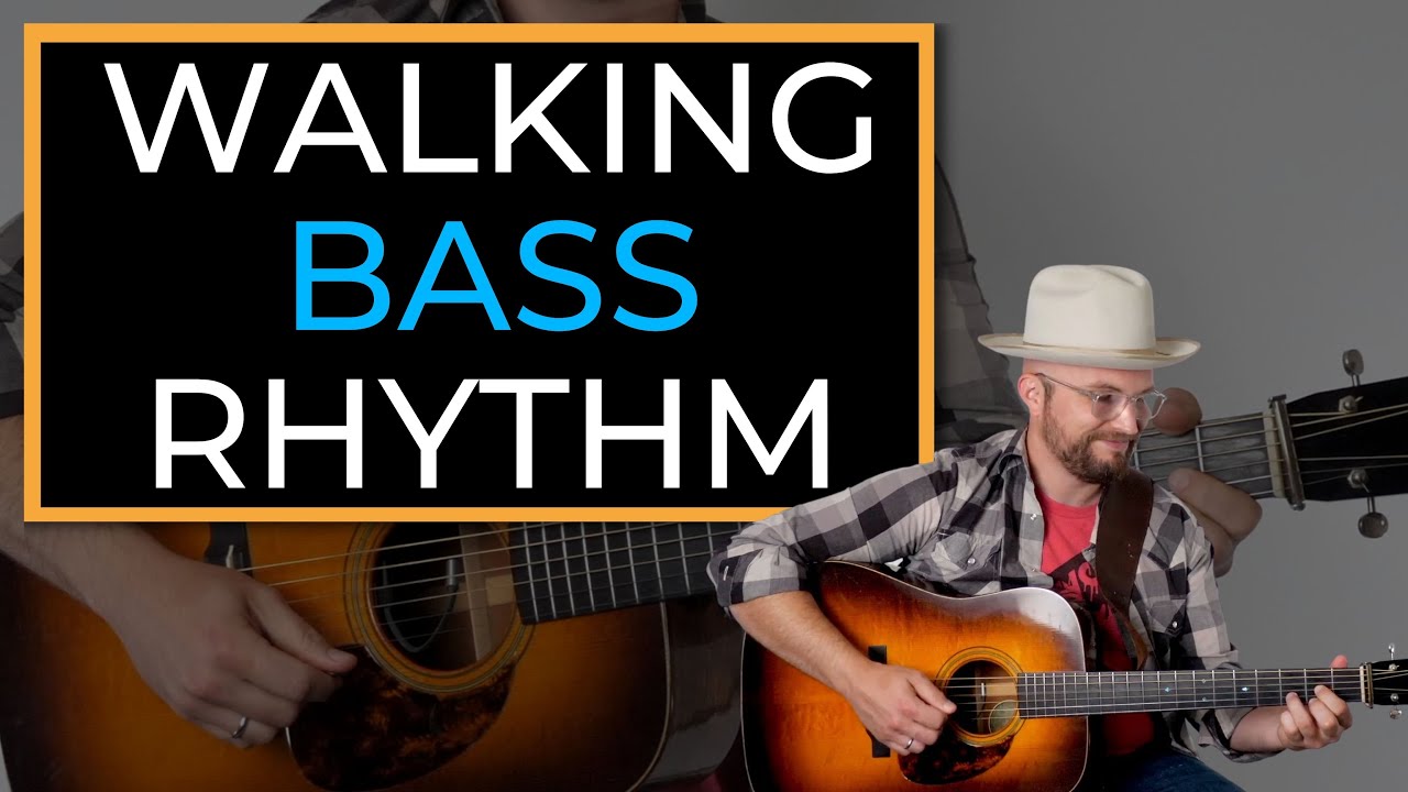 Over the Waterfall Chords // Walking Bass Rhythm // Bluegrass Guitar ...