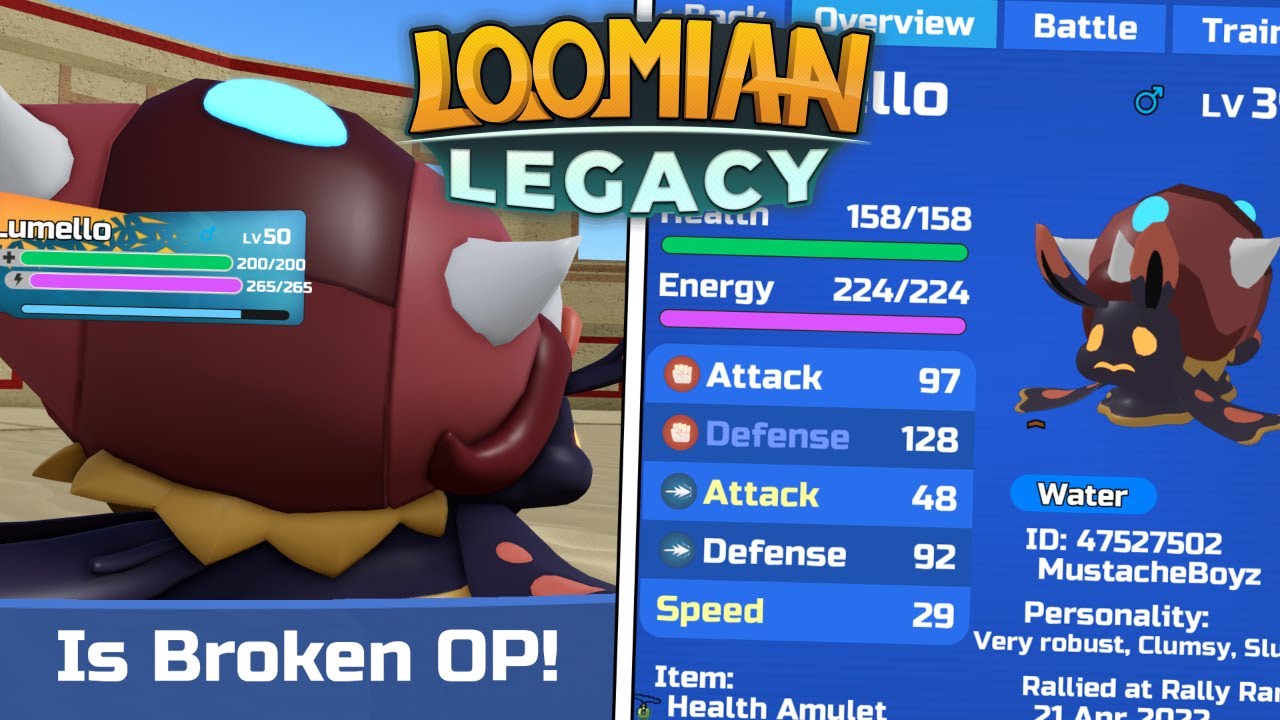This LUMELLO TEAM Is BROKEN OP In ATLANTHIAN CITY UPDATE! | Loomian ...
