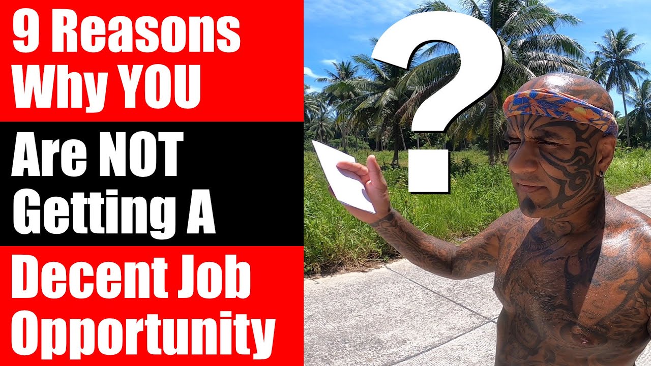 9 Reasons Why You're Not Getting Any Job Offers EVEN IF You Take My ...