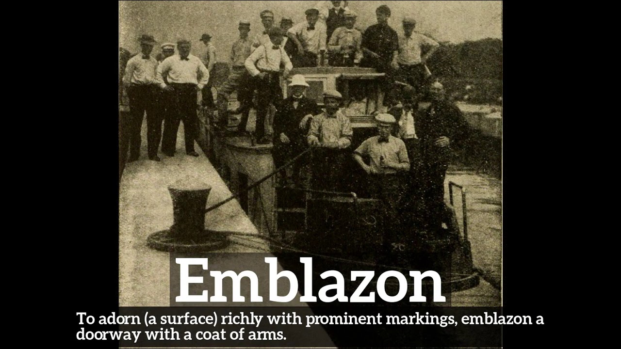 How Does Emblazon Look? | What is Emblazon? | How to Say Emblazon in ...