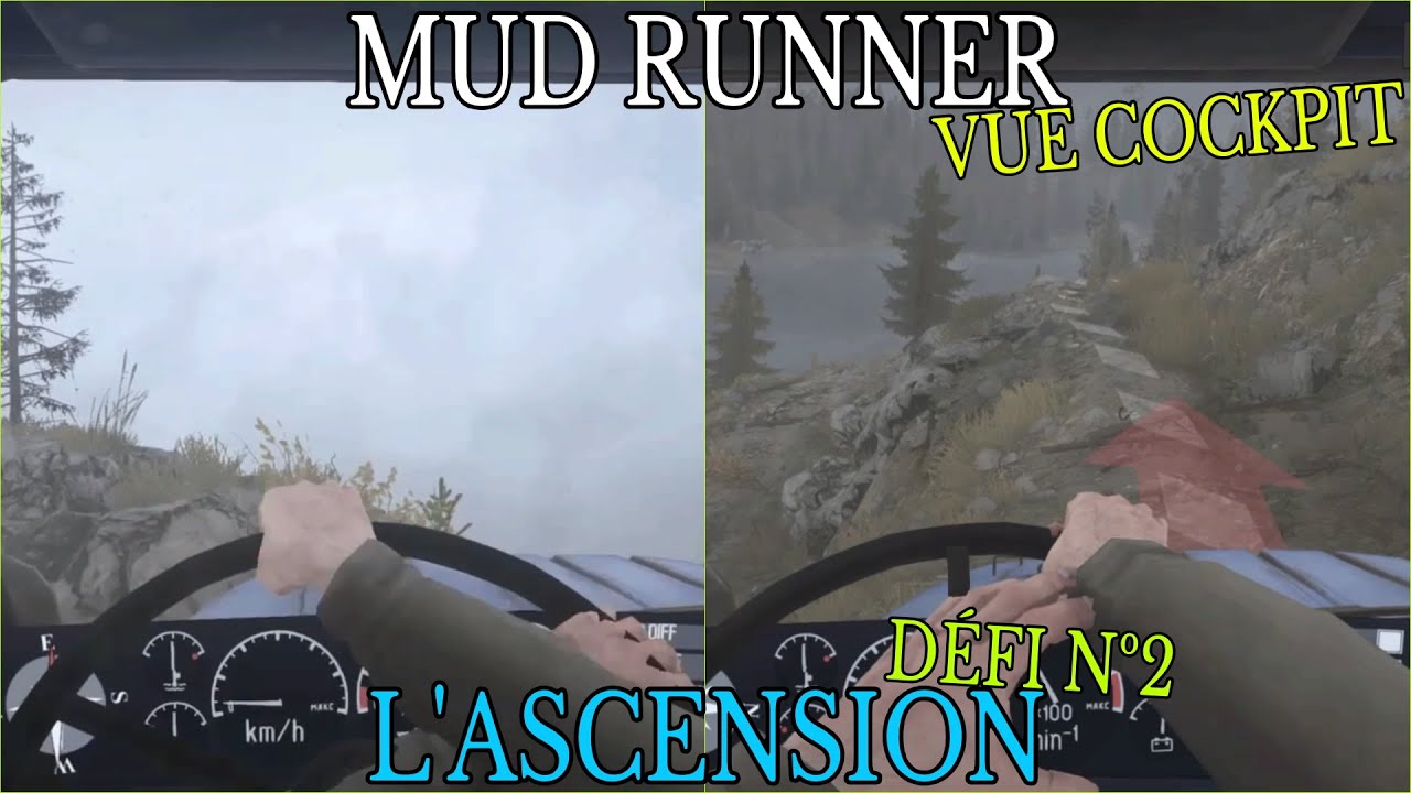 MUD RUNNER "L'ASCENSION" (DÉFI Nº2 & VUE COCKPIT) - YouTube