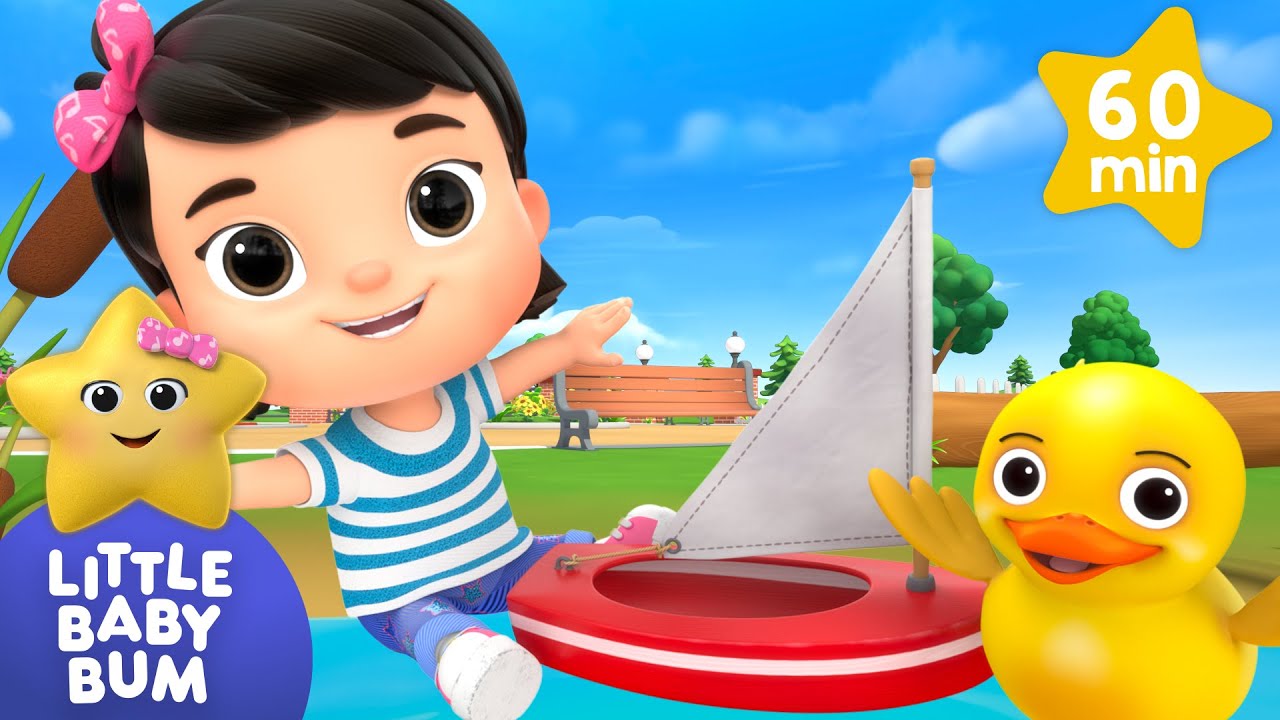 Row, row, row your boat ⛵ | LITTLE BABY BUM 👶🏻 | Kids Songs | Nursery ...
