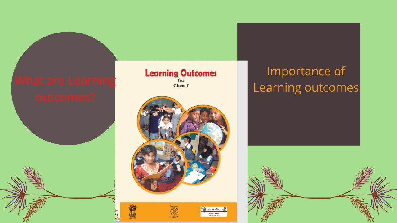 Learning Outcomes | class 1| NCERT| - YouTube