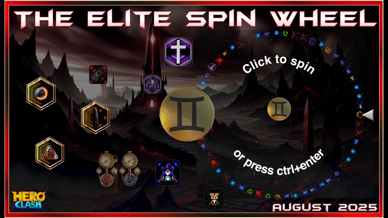 It's BACK! The Elite Artifact Spin Wheel | August 2025 - YouTube