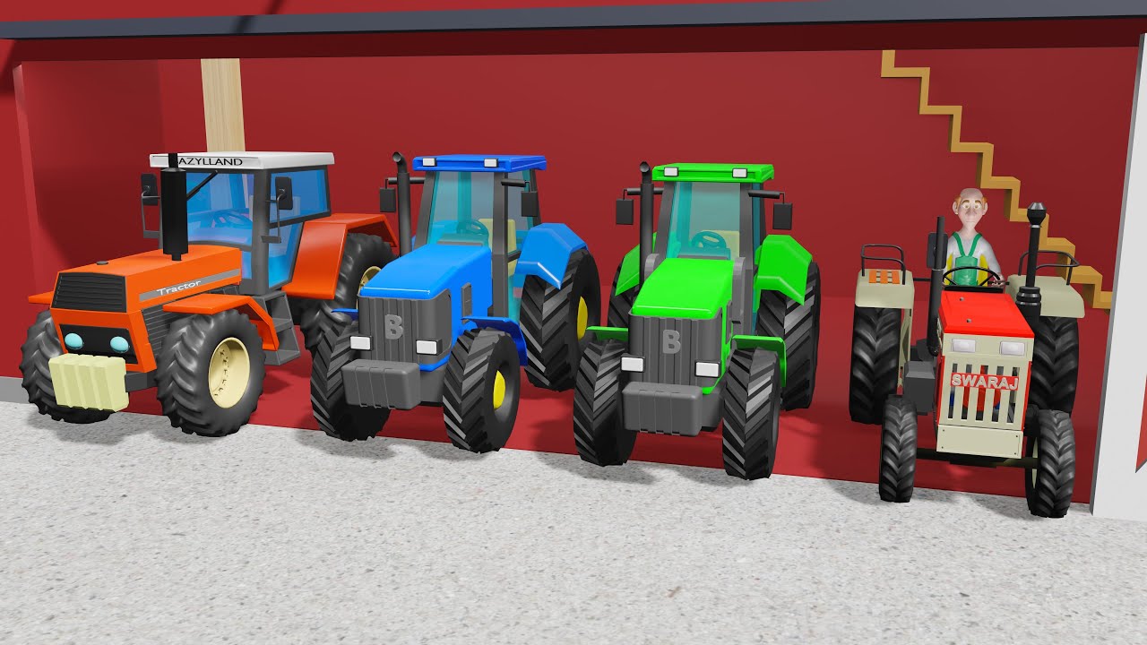 Transportation of Tractors without a cabin - We test New Vehicles on ...