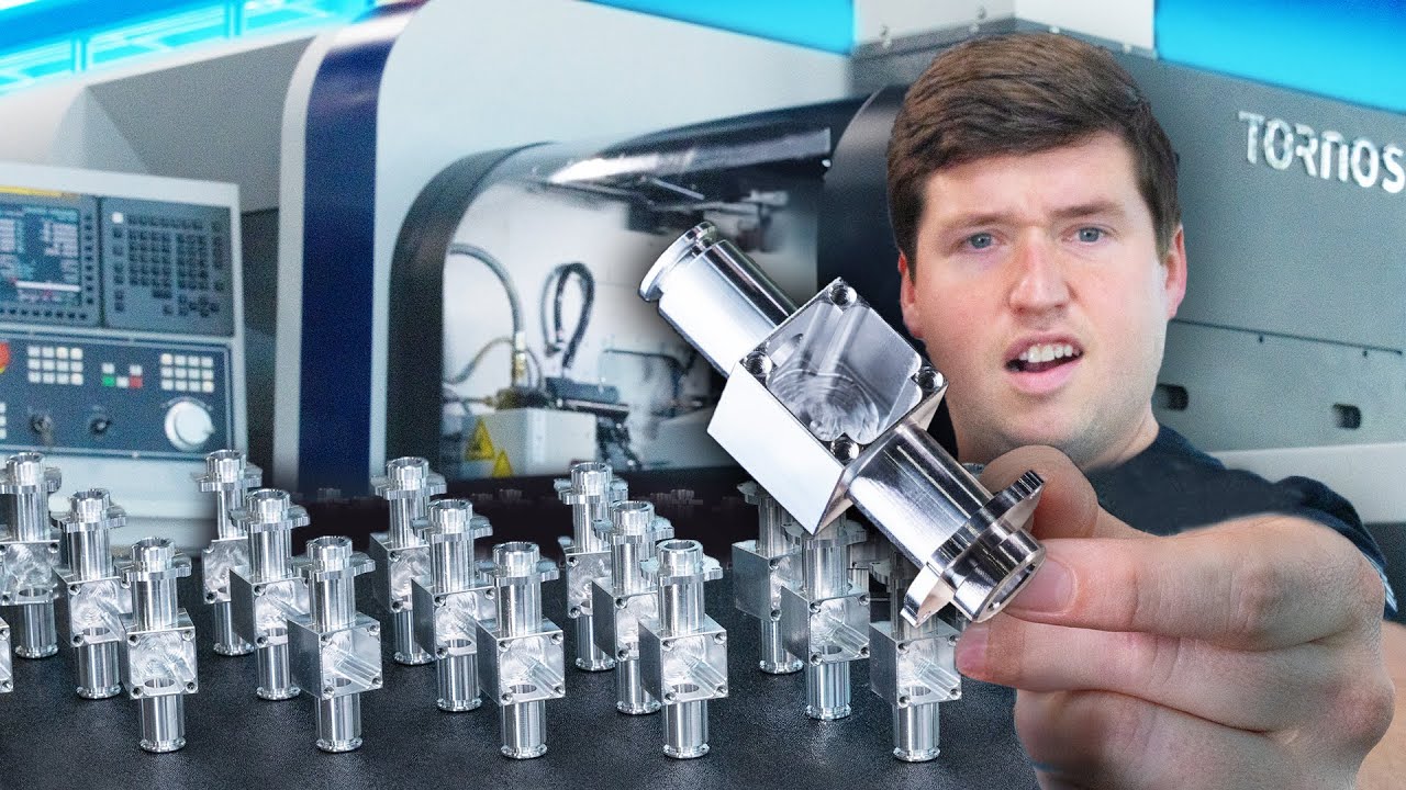 Rapid Precision Machining a Fuel Injector Part - YouTube
