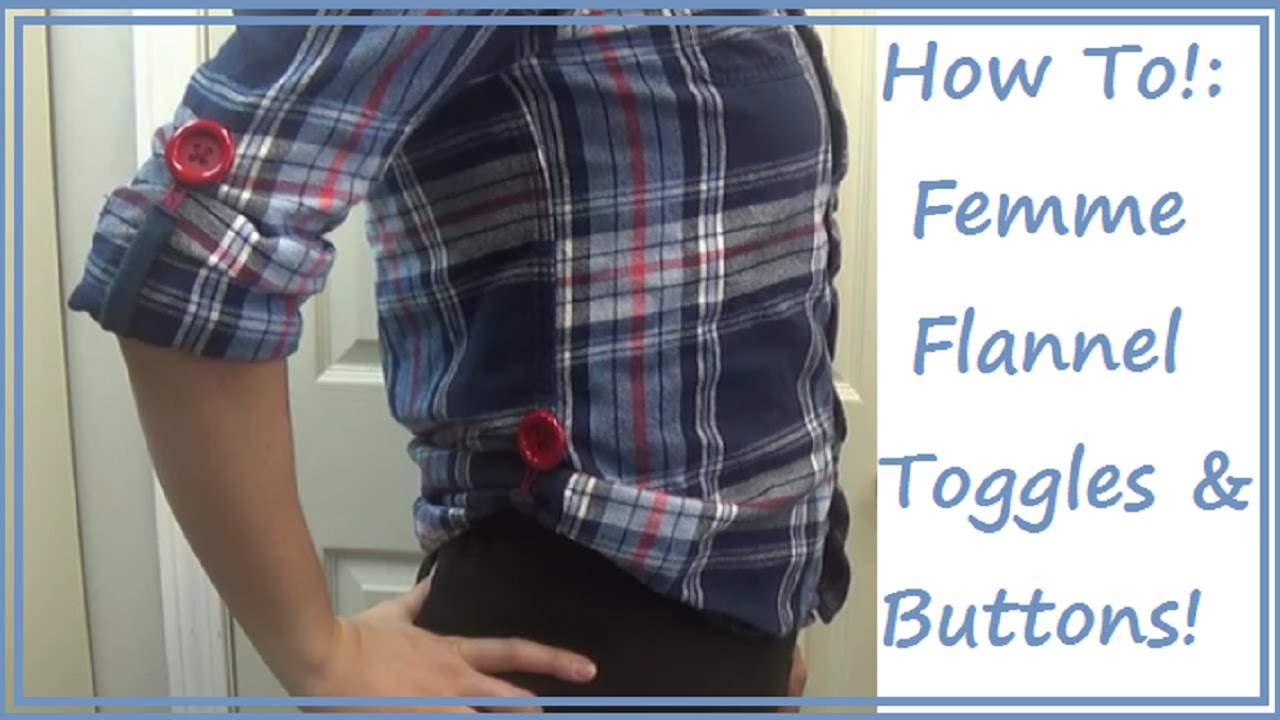 Adjustable Flannel! | THRIFT FLIP! | Sewing Nerd! - YouTube