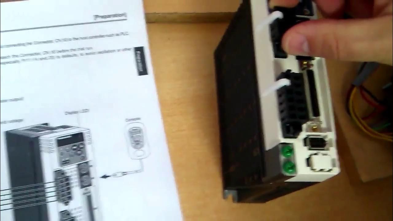 Servo Motor ve Sürücü Bağlantıları ( Bursa Coşkunöz Eğitim Vakfı) Servo ...