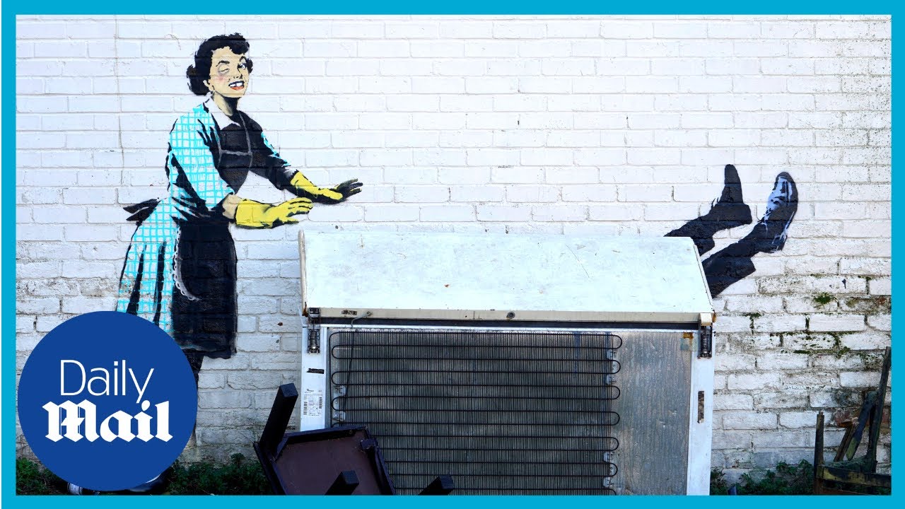 New Banksy street artwork confirmed in Margate, Kent - YouTube