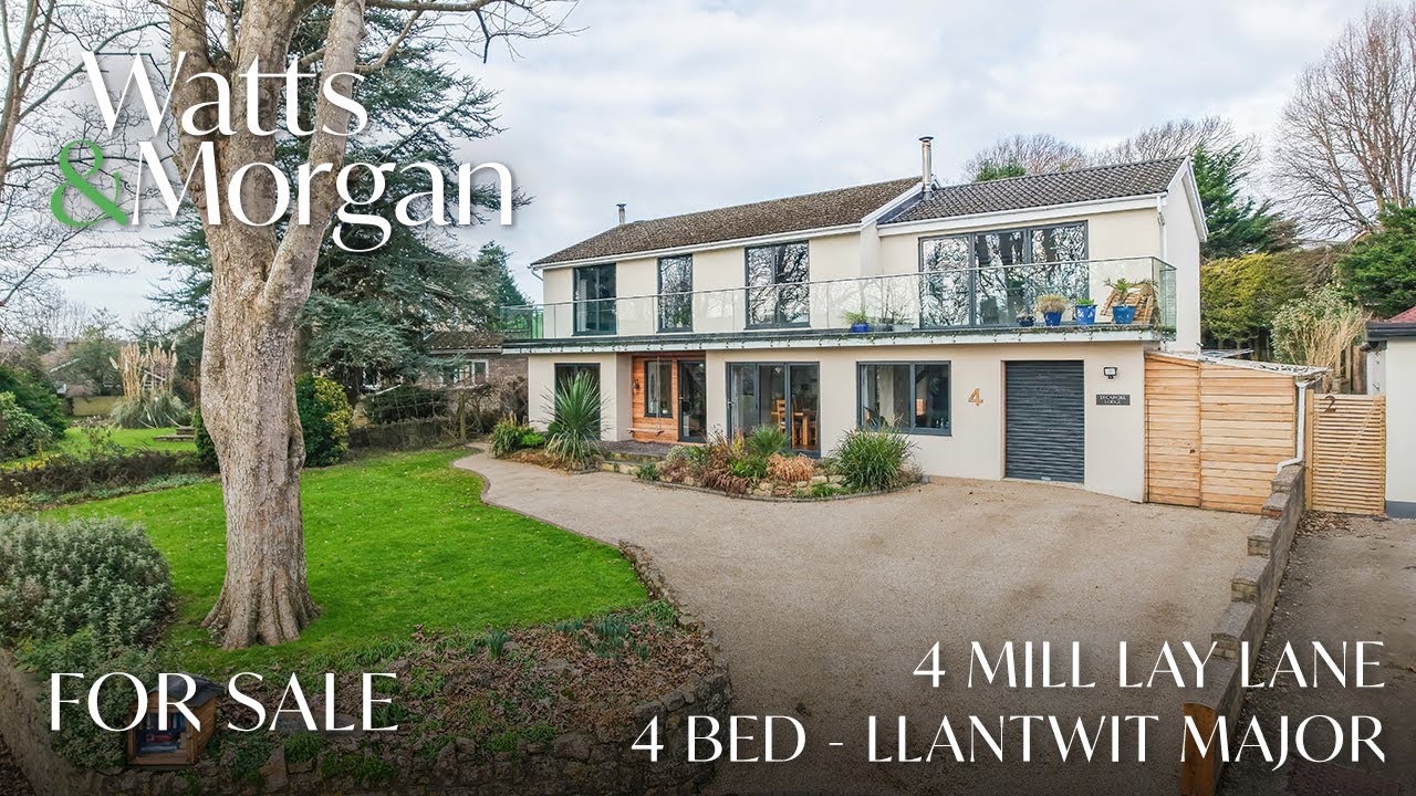 Walk-through property video tour of 4 Mill Lay Lane - Llantwit Major ...