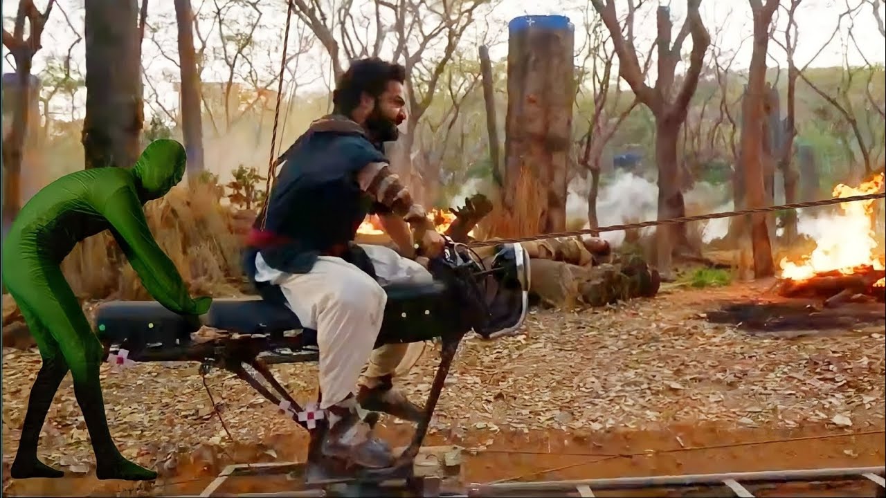 RRR Movie Behind the Scenes | Ram Charan | Ajay Devgan | SS Rajamouli ...