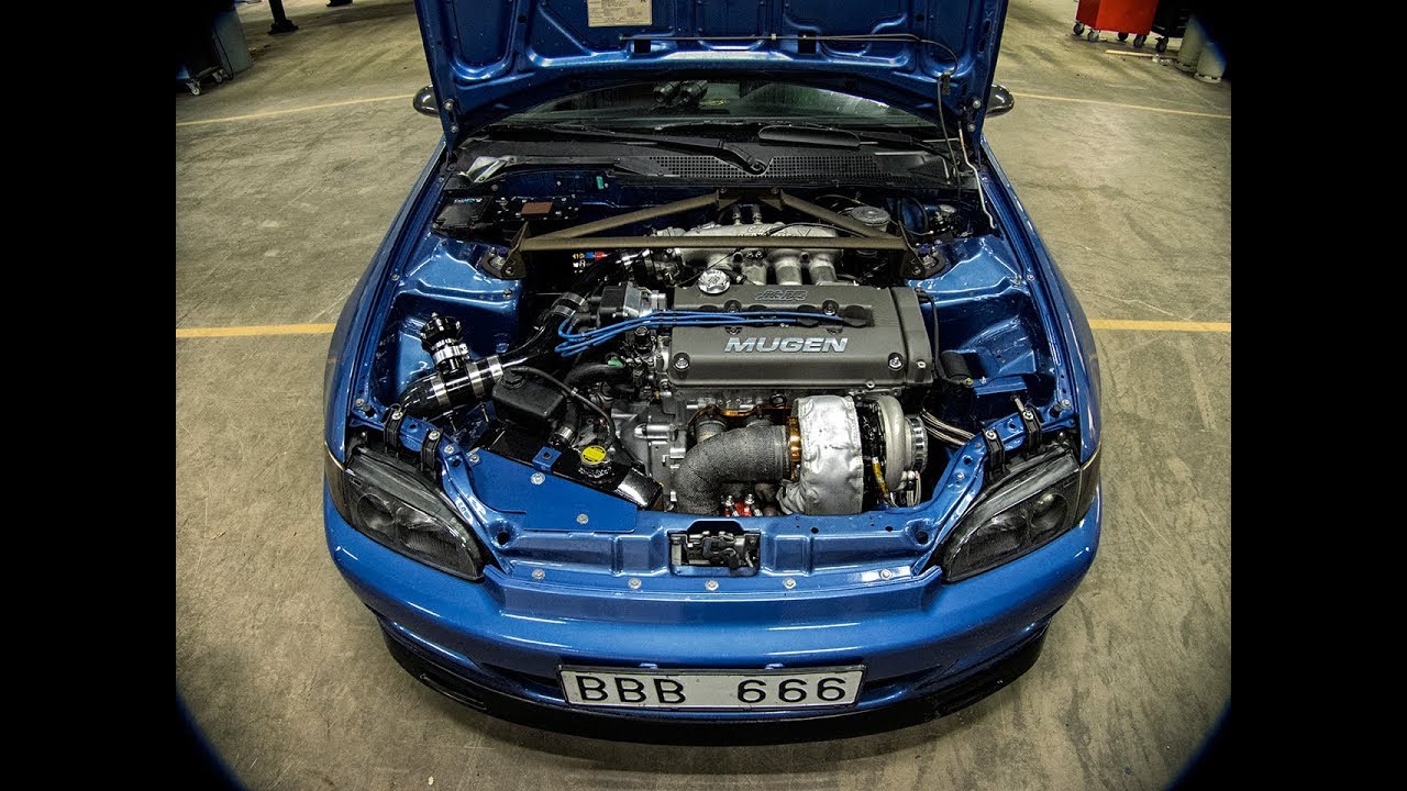 [Turbo Civic EG] B20VTEC Speedometer accel. S200sx-e - YouTube