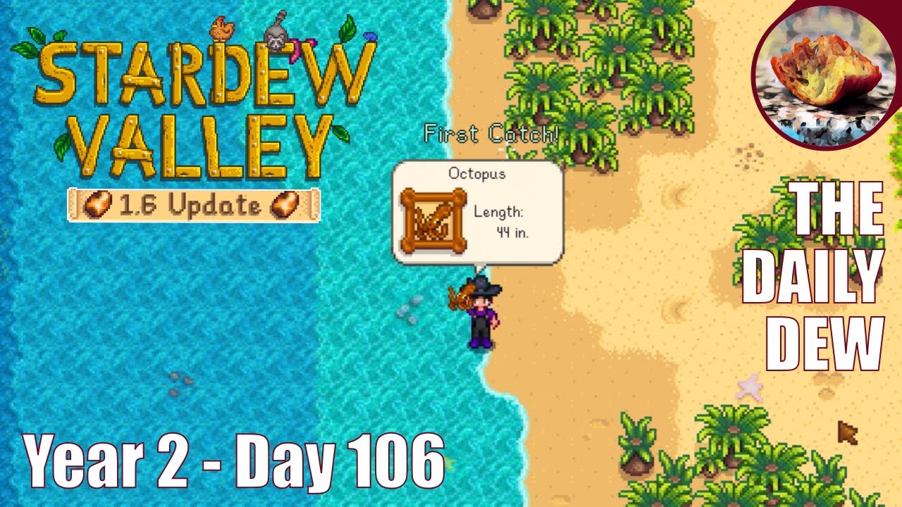 Winter Day 22 Year 2 - Daily Stardew Valley Let's Play - Day 218 - YouTube
