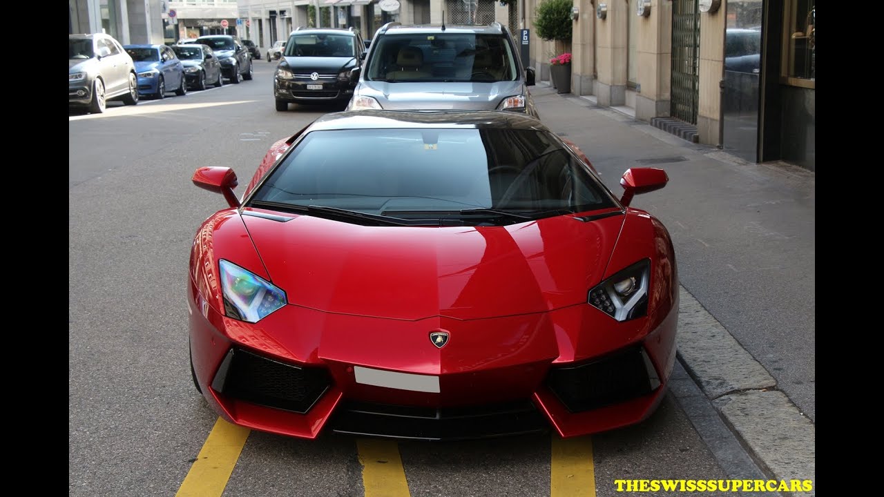 Supercars Zurich June 2015 - Lambos, AMG's, Ferraris... - YouTube