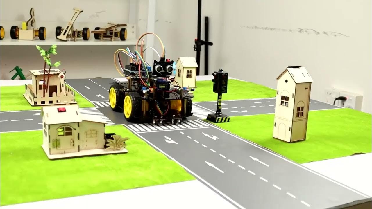 TSCINBUNY Smart Robotic Car with Arduino UNO Board - YouTube