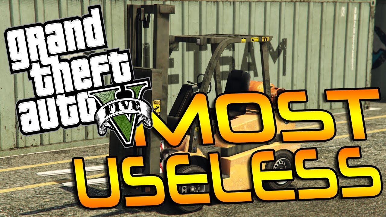Grand Theft Auto V - Fork lift - Most Useless Vehicle (This Is ...