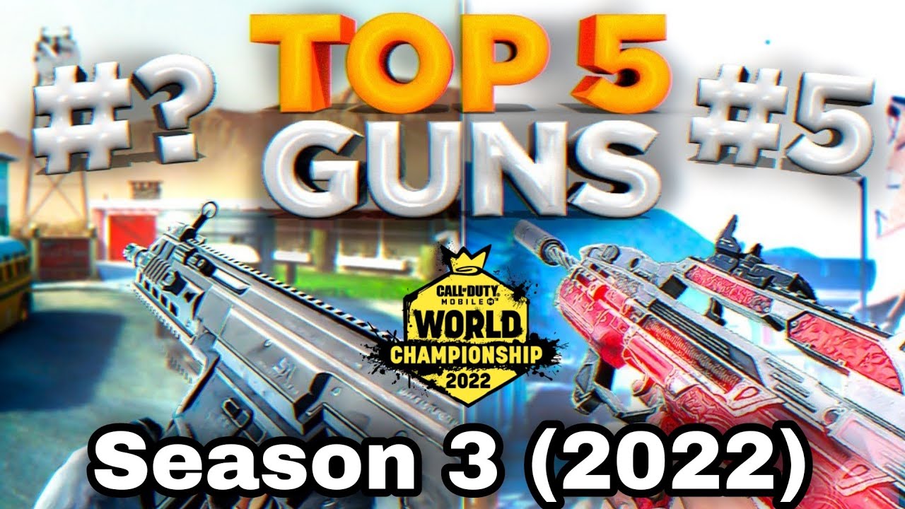 SEASON 3 TOP 5 META GUNS IN COD MOBILE 🔥 BEST GUNS FOR CODM ...