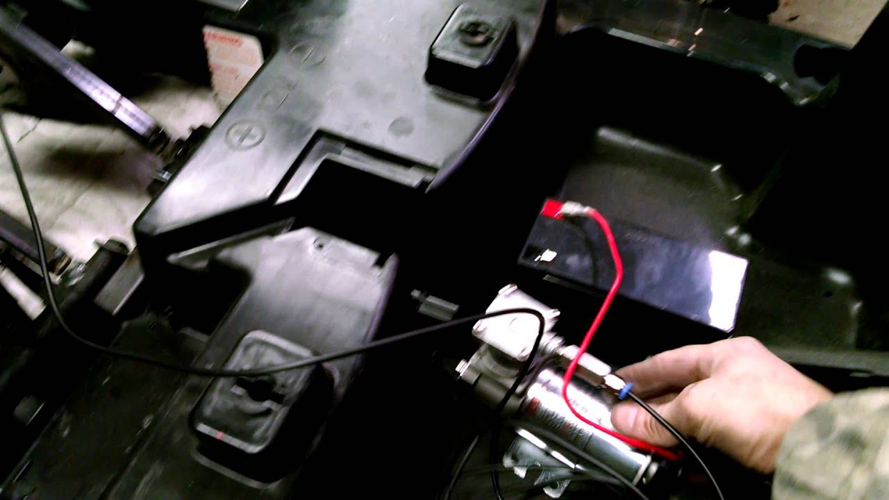 powerwheels air ride power wheels build - YouTube