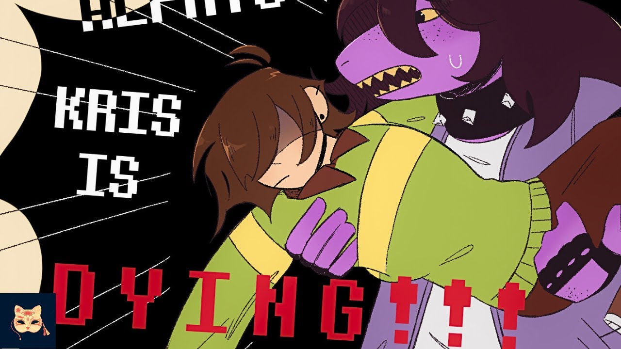 Kris is DYING!! [ Deltarune Comic Dub ] - YouTube