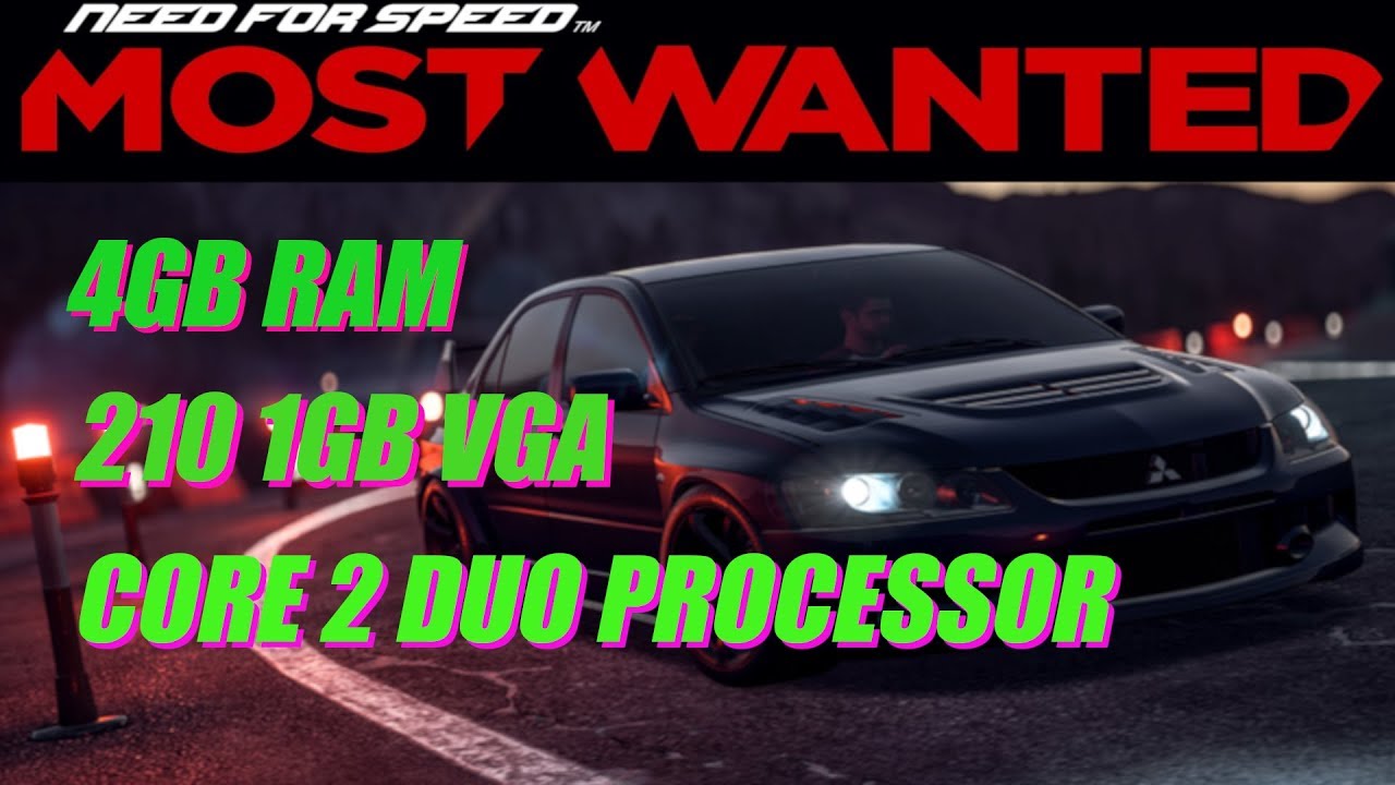 Need For Speed Most Wanted 2012 Low GRAPHICS - YouTube