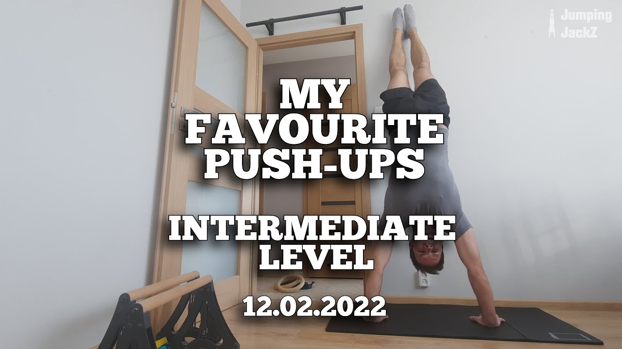 My favourite push-ups - intermediate level - YouTube