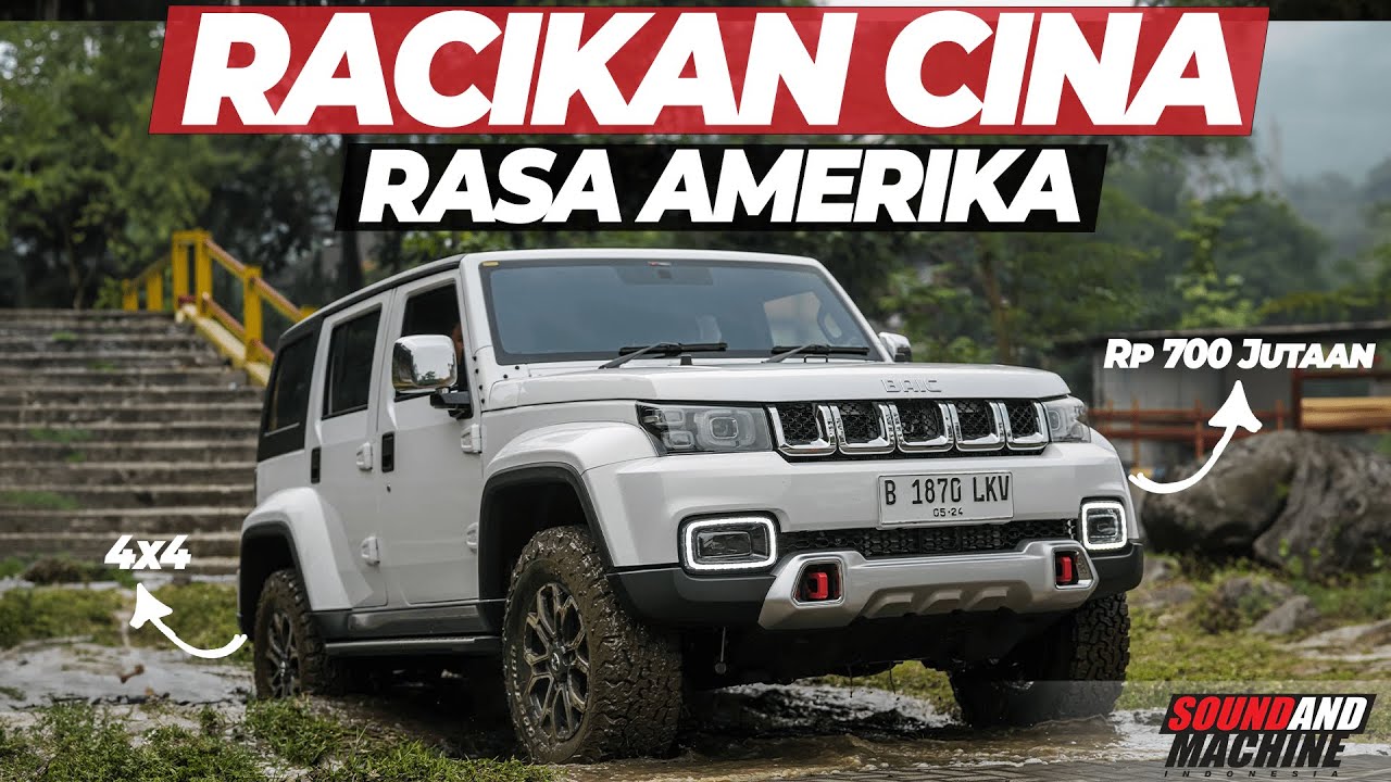 BAIC BJ40 Plus RHD Indonesia | Indepht Review & First Drive - YouTube