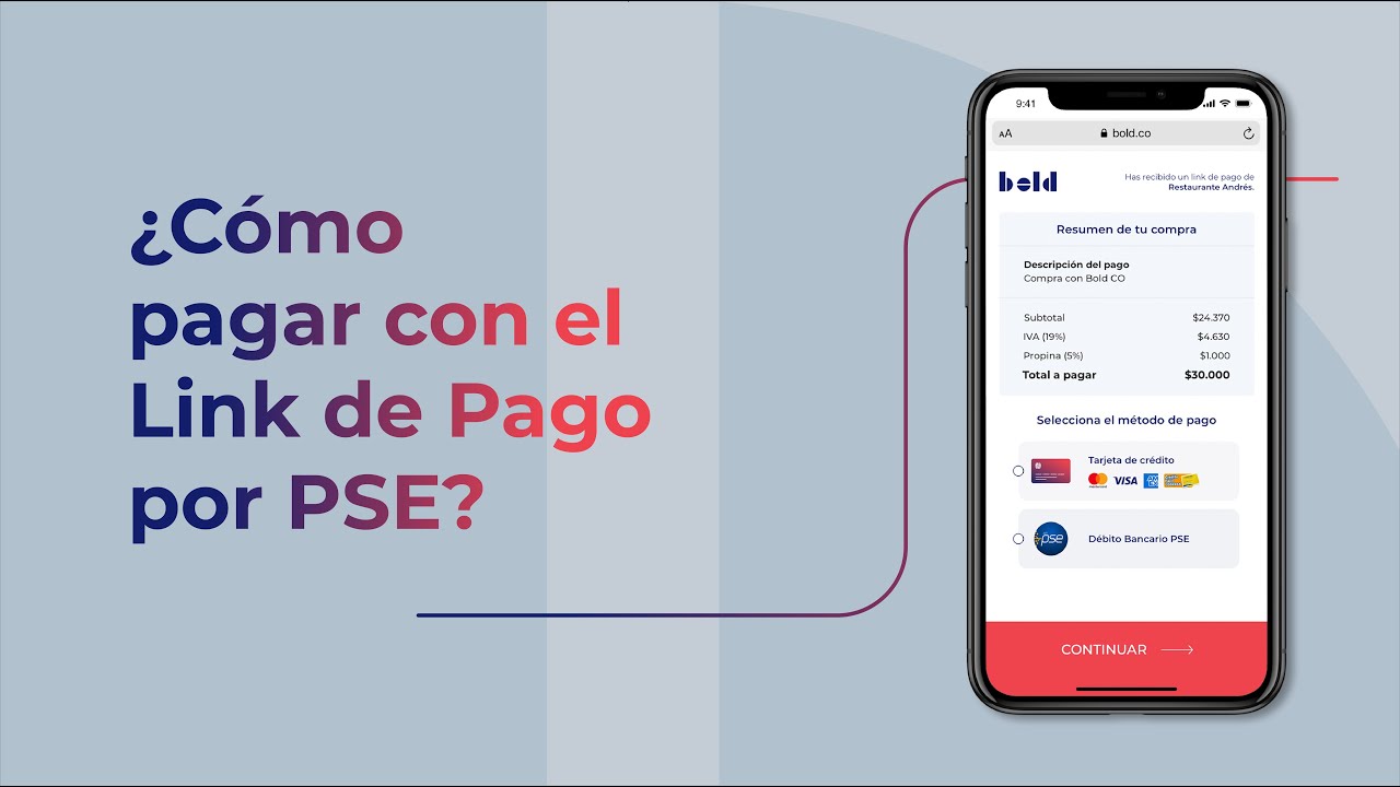 ¿Cómo pagar con el Link de pago por PSE? - YouTube