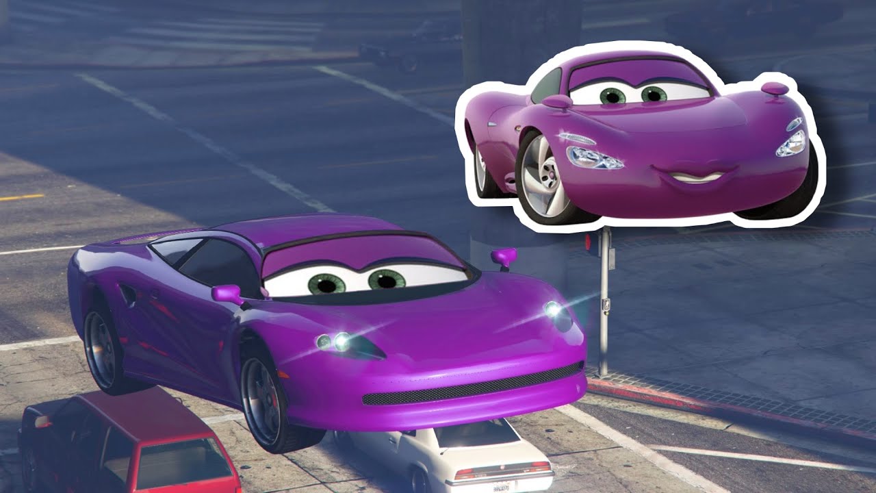 HOW TO MAKE HOLLEY SHIFTWELL FROM PIXAR CARS 2 IN GTA V! Car Customize ...