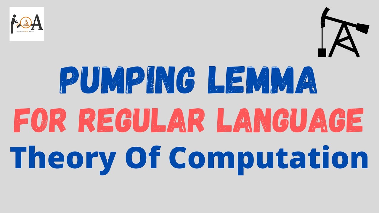 Pumping Lemma For Proving Non Regularity Of Language | Theory of ...