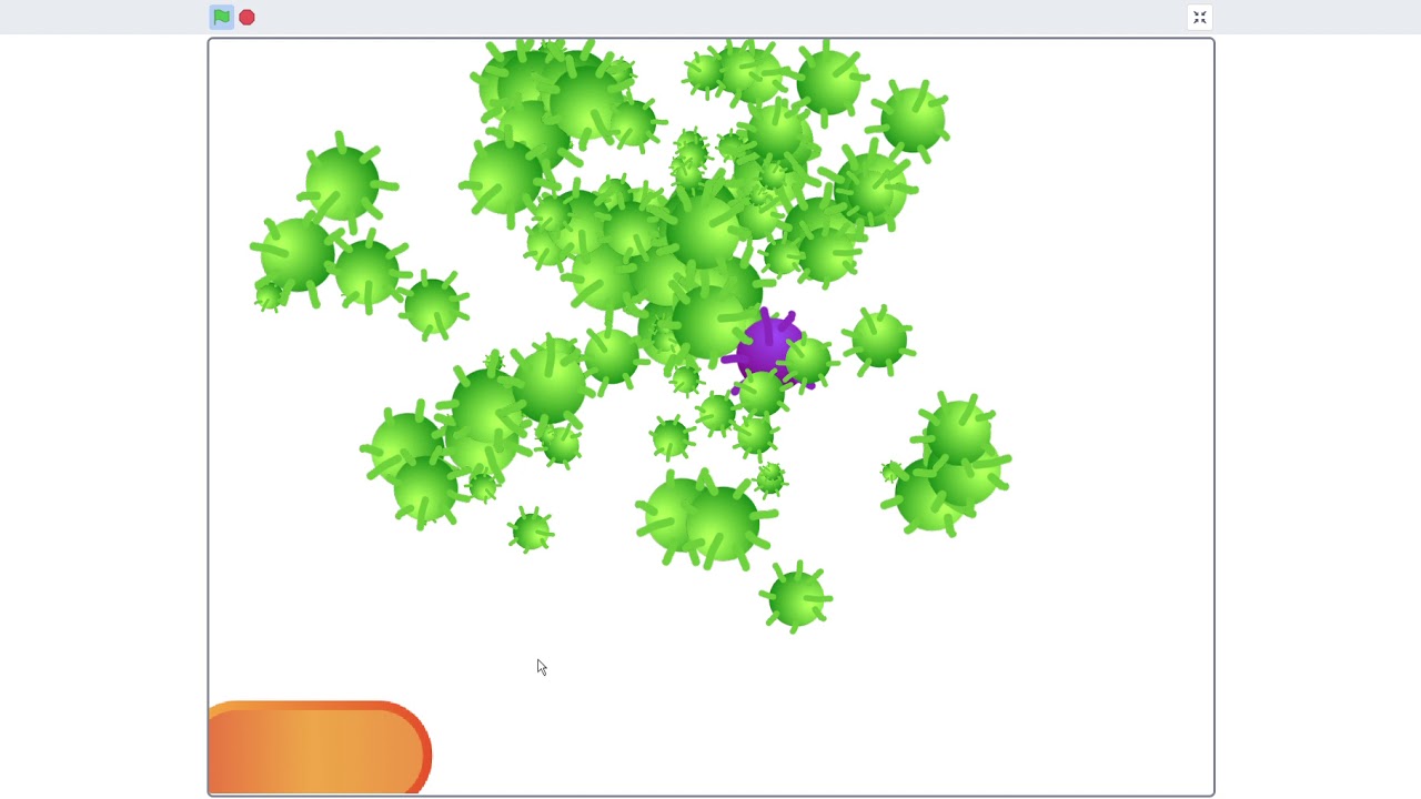 Simulación del COVID realizada con Scratch - YouTube