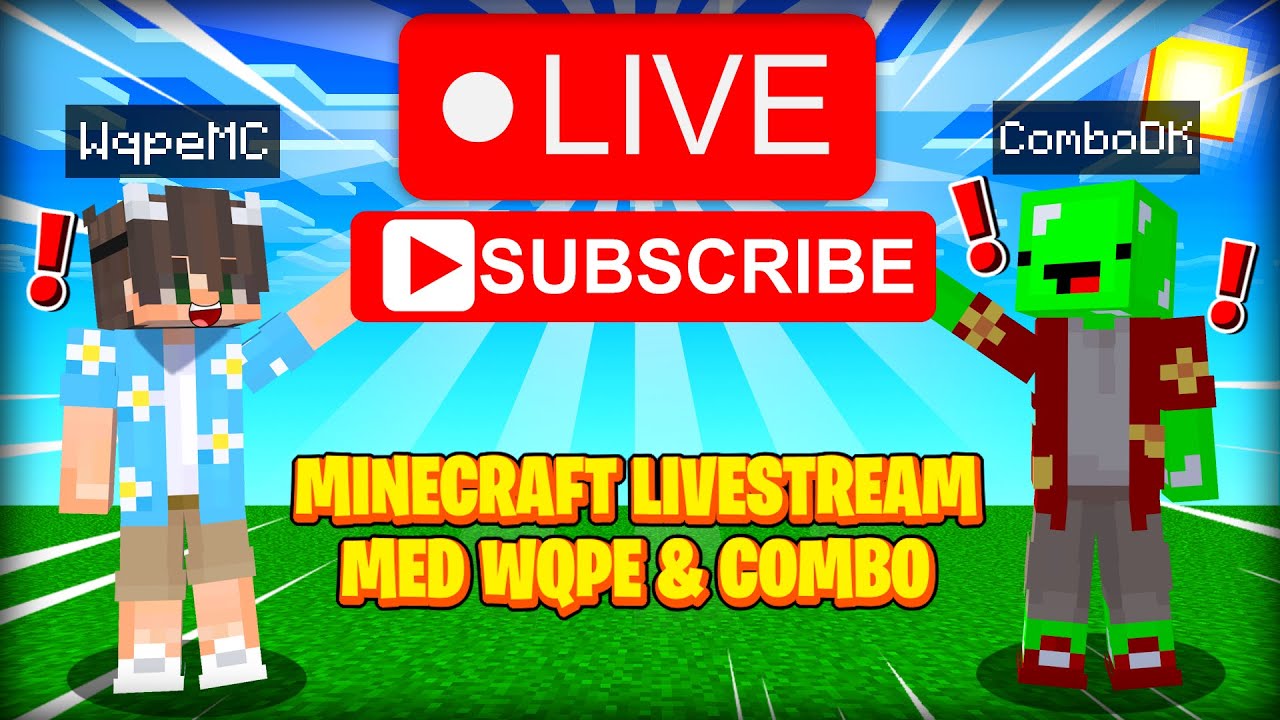 LIVE SAMMEN MED WQPE!!! - YouTube