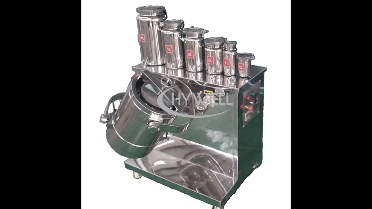 China Laboratory 3D powder mixer, the Lab 3D powder mixer can be ...