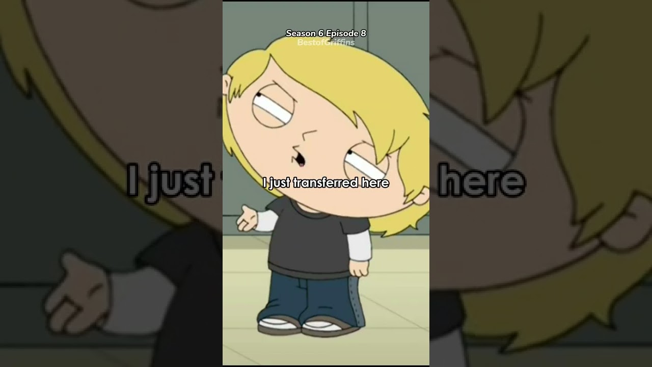 Family Guy: Stewie is a cool High school boy #shorts #like #share # ...