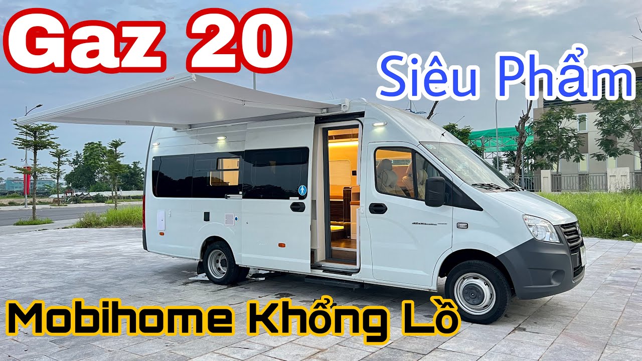 GAZ 20 sau khi hoàn thiện nội thất mobihome rộng như mobihome bên mỹ ...