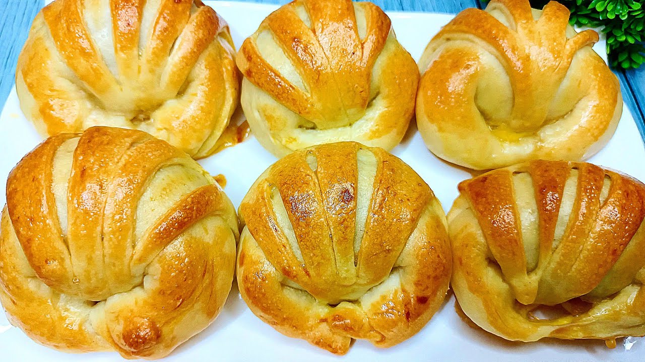 Turkish Buns Recipe | New Snacks Recipes | Bun Recipe | Meat bun Recipe ...