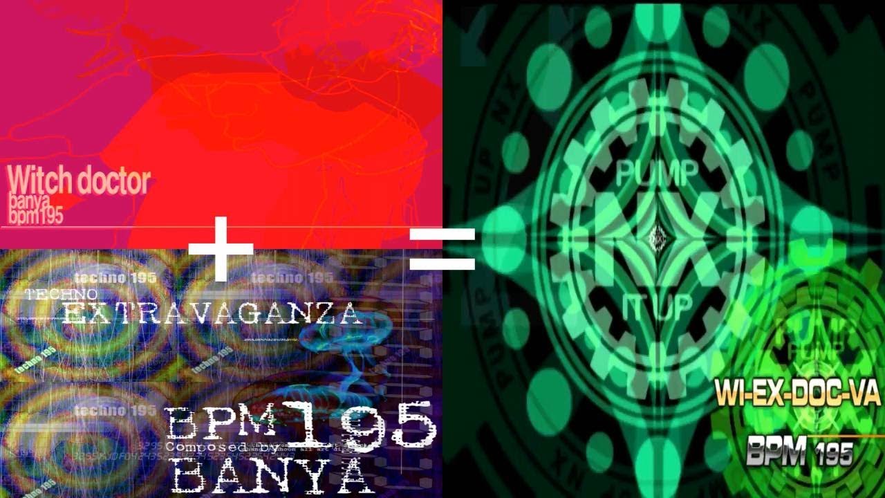 Pump it Up/StepF2 - Witch Doctor S21 + Extravaganza S21 = Wi-Ex-Doc-Va S21 (no bar +HJ) - YouTube