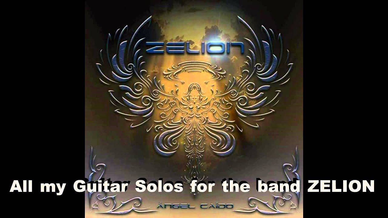All my solos for the band ZELION - Hard Rock Guitar Shred - YouTube