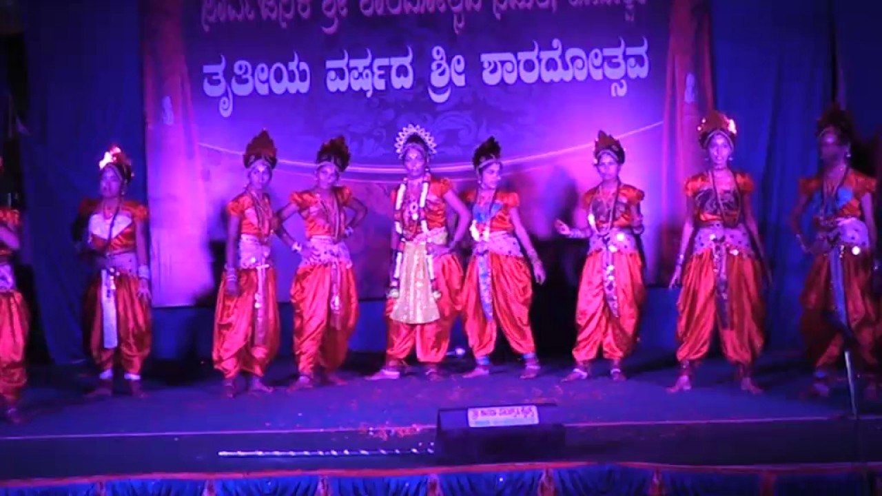 Mahisha mardhni dance - YouTube