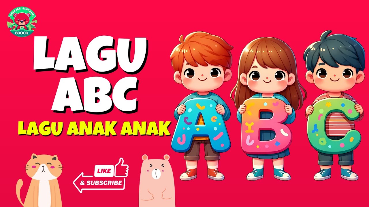 Belajar Alfabet Seru dengan Lagu ABC Untuk TK dan PAUD Indonesia - YouTube
