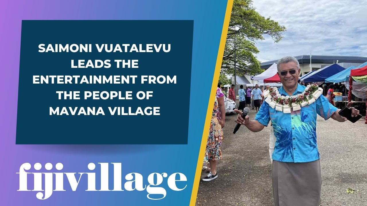 Music icon Saimoni Vuatalevu leads the entertainment from the people of ...