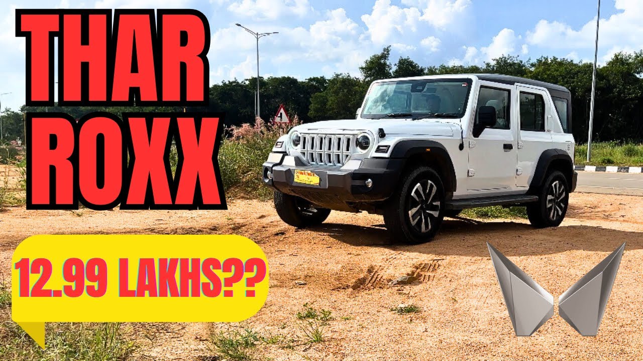 THAR ROXX “THE SUV”|| an exclusive Hyderabadi review🔥|| THRH - YouTube