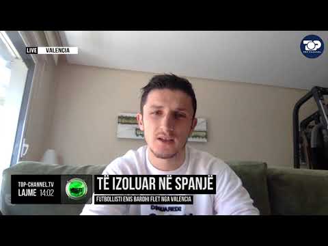 Të izoluar në Spanjë/ Futbollisti Enis Bardhi flet nga Valencia