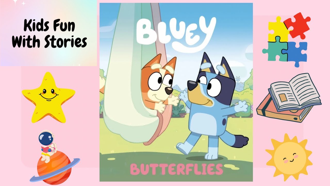 Bluey || Butterflies || Reading Kids Books - YouTube