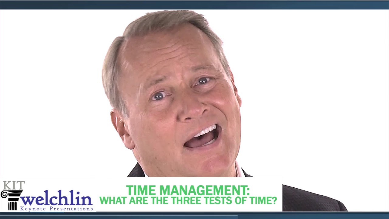 Time Management: What Are the Three Tests of Time? - YouTube