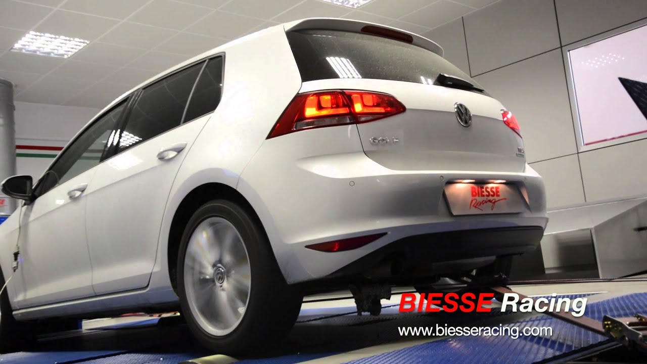 VW GOLF 7 1.6 TDI BIESSE TUNED - YouTube