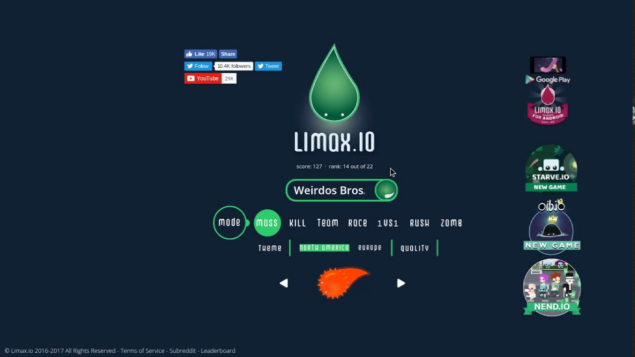 io Games - Limax.io - YouTube