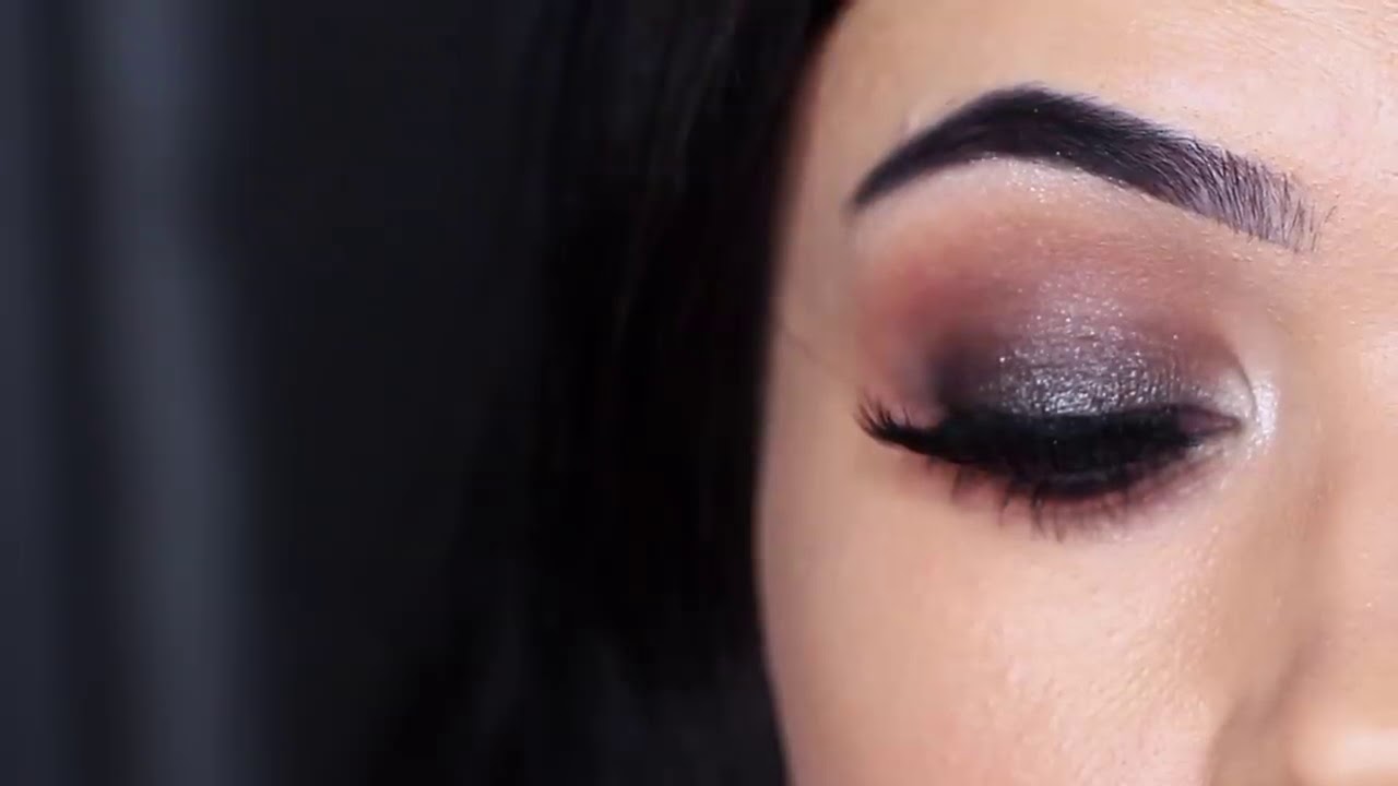 Smokey Shimmer Eye Makeup Tutorial Youtube